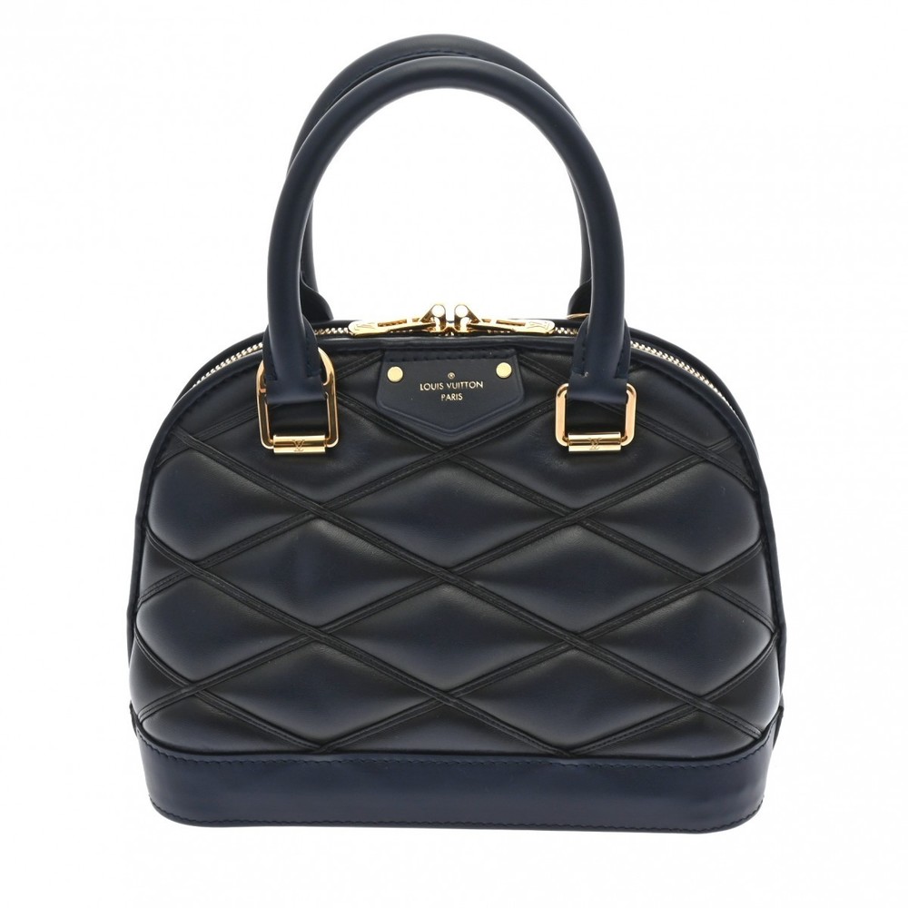 Louis Vuitton Alma Bb Vernis Blue Marine - Gem